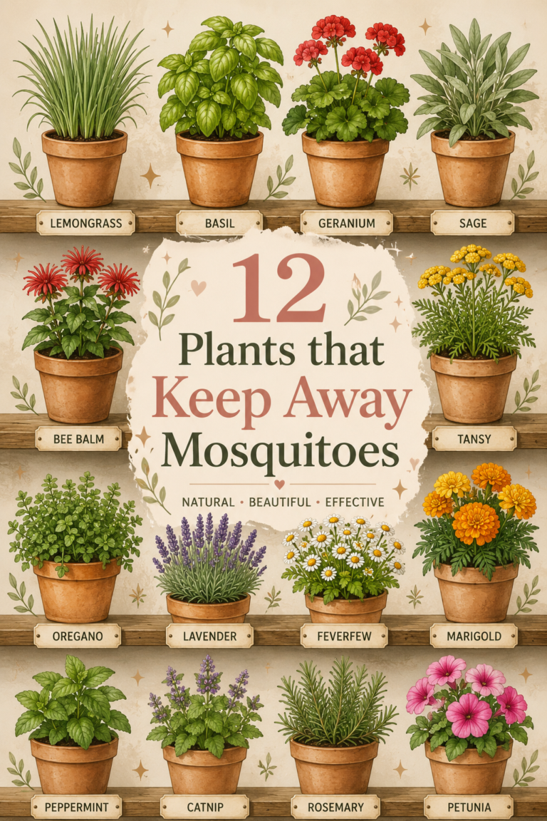 12 Plants That Keep Away Mosquitoes Naturally – Mistygeeks